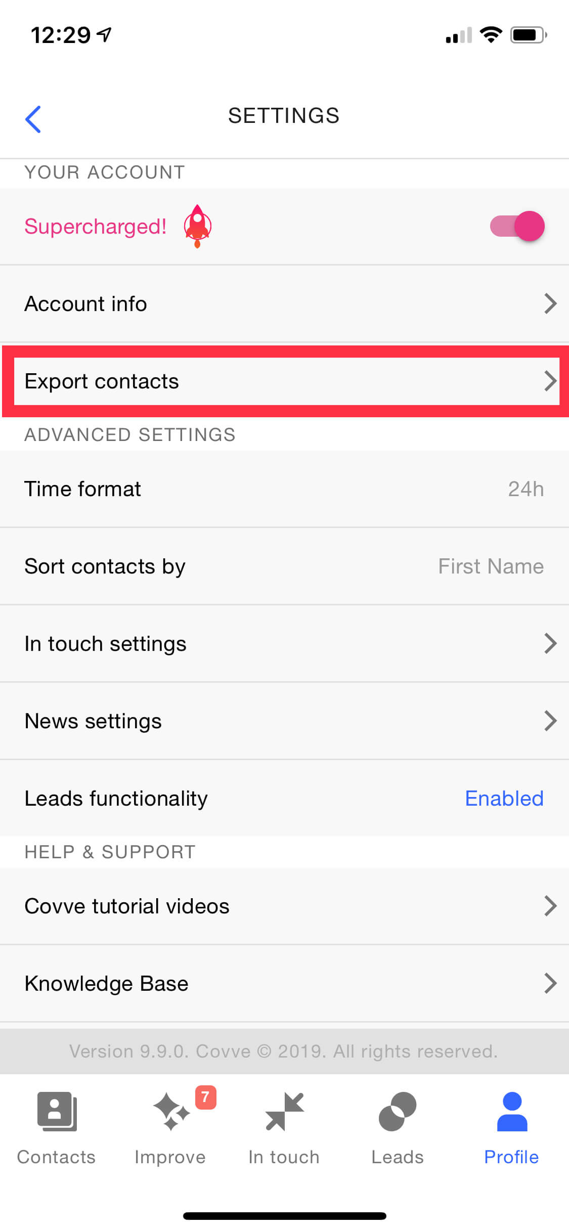 How To Export Android Phone Contacts To Csv Or Excel File Covve
