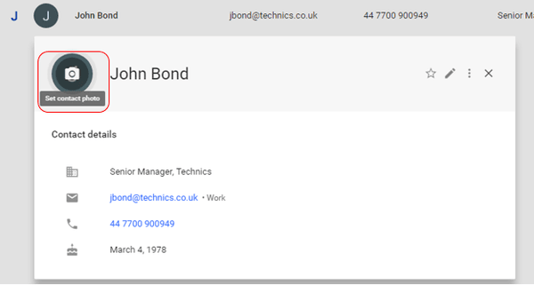 How to add pictures to contacts in Google Contacts | Covve